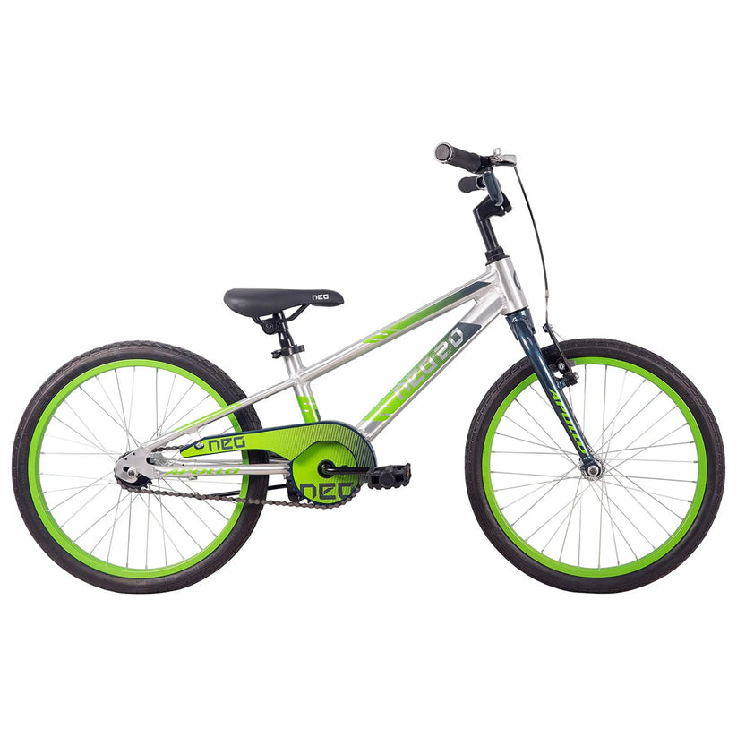 NEO+ Single Speed 20" Bike Slate Lime | Cycle Spot Sydney